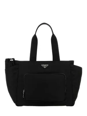 PRADA PRADA Recycled Nylon And Leather Shoulder Bag