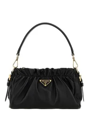 Prada Nappa Leather Handbag - Black