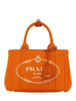 Prada Mini Jardinière Handbag - Orange