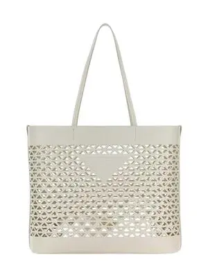 PRADA PRADA Leather Shopping Handbag