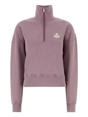 Isabel Marant Étoile Ross Half-zip Sweatshirt - Purple