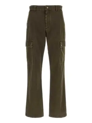 Burberry Cotton Cargo Pants - Green