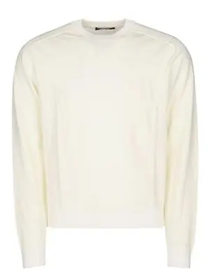 Jacquemus Embroidered Merino Wool Sweater - Offwhite