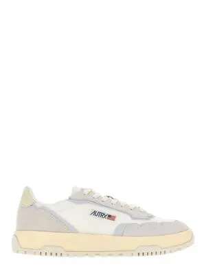 AUTRY AUTRY Two-Tone Fabric & Suede Wildpace Sneakers Multicoloured