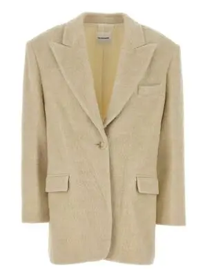 Andamane Single-breasted Blazer - Beige O Tan