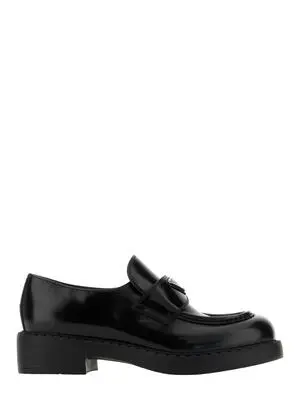 PRADA PRADA Vitello Leather Loafers