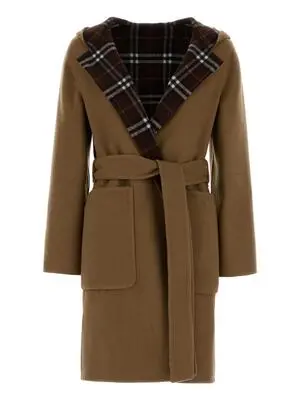 Burberry BURBERRY Reversible Wool Jacket Camel