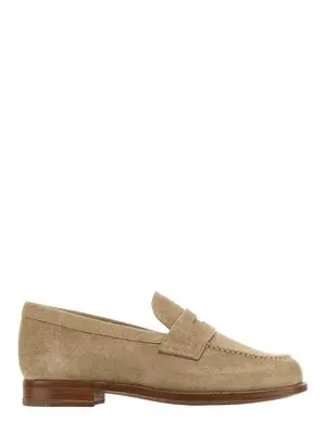 CHURCH`S CHURCH'S Dove Suede Heswall Loafers