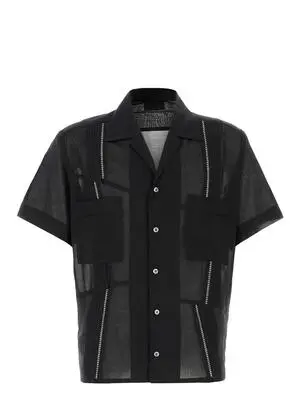 MAGLIANO Broken Cotton Shirt - Black