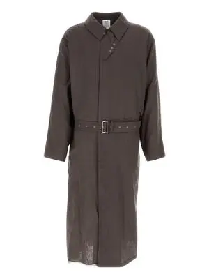 MAGLIANO Cotton Trench Jacket With Sapienza Silhouette - Brown