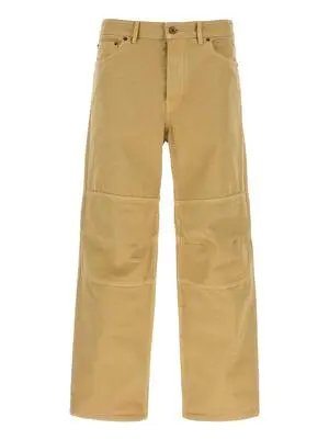 Burberry Cotton Tailored Trousers - Yellow