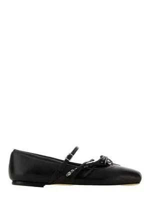 JIMMY CHOO JIMMY CHOO Nappa Leather Ballerina Flats Multicoloured