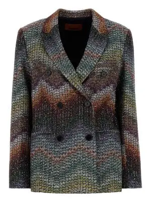Missoni Embroidered Viscose-blend Blazer - Printed