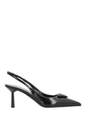 PRADA Leather Slingback Pumps