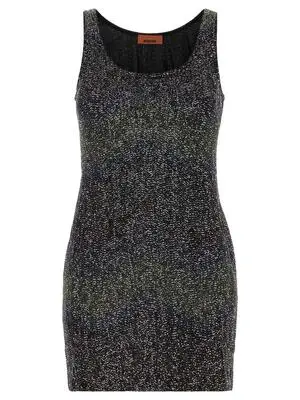Missoni Embellished Mini Dress - Black