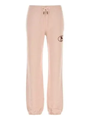 Burberry Cotton Joggers - Pink