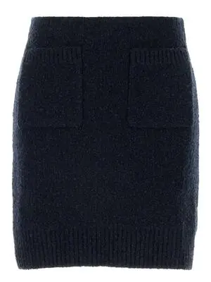 BOTTEGA VENETA Bottega Veneta Bouclé Mini Skirt With Frayed Hem