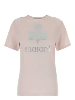 Isabel Marant Étoile Zewel Linen T-shirt - Pink