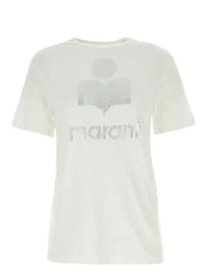 Isabel Marant Étoile Zewel Linen T-shirt - White