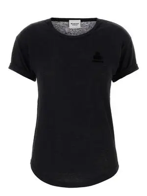 Isabel Marant Étoile Linen T-shirt - Black