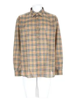 Burberry 100% Cotton Shirt - Beige