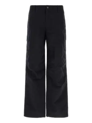 Burberry Nylon Cargo Pants - Blue