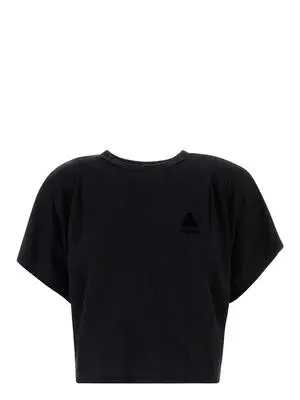 Isabel Marant Étoile Linen Kayanzae T-shirt - Black