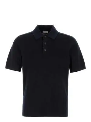 Burberry Wool Polo Shirt - Blue