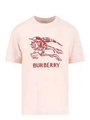 BURBERRY BURBERRY Embroidered Graphic T-Shirt