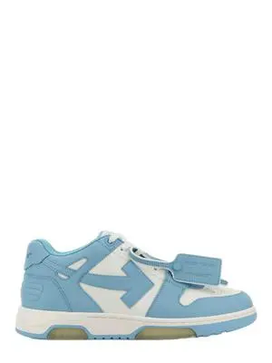 Off-White OFF-WHITE Two-Tone Leather Out Of Office Sneakers Multicoloured