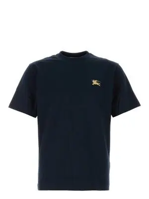 Burberry Burberry Midnight Cotton T-Shirt For Men Blue