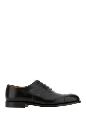 CHURCH`S Church's Leather Consul Lace-up Oxford Shoes - Black