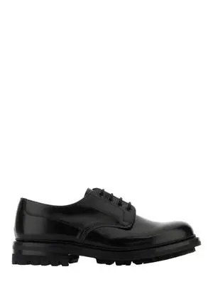 CHURCH`S Mc Neil Leather Lace-up Shoes - Black