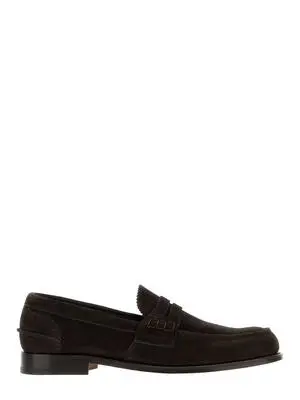 CHURCH`S Church’s Pembrey Suede Loafers - Brown