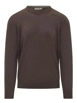 Brunello Cucinelli BRUNELLO CUCINELLI Cashmere Crewneck Sweater Moro