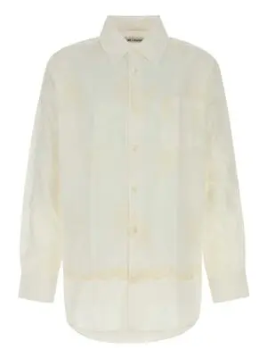 Our Legacy Oversized Cotton Shirt - White