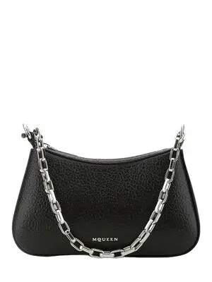 Alexander McQueen Mini T-bar Handbag - Black