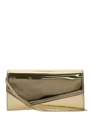 JIMMY CHOO Jimmy Choo Emmie Mini Clutch Bag Gold