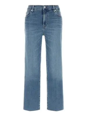 FRAME Stretch Denim Mellow Jeans - Blue