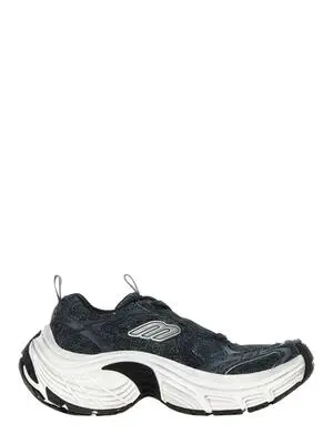 Balenciaga Denim 6xl Sneakers - Blue