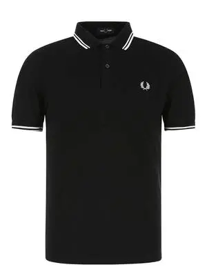 Fred Perry Piqué Polo Shirt - Black
