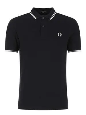 Fred Perry Piqué Polo Shirt - Blue