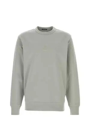 C.P. COMPANY Stretch Cotton Sweatshirt - Grey