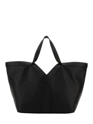 Saint Laurent Leather Shopping Handbag - Black
