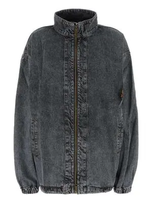 Y/project Y PROJECT Organic Cotton Denim Jacket Black