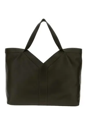 Saint Laurent SAINT LAURENT Mud Leather Oversize Shopping Handbag Brown