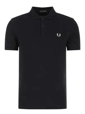 Fred Perry Fred Perry Men's Piquet Polo Shirt Blue