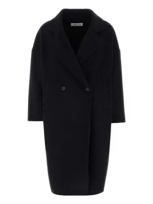 AFTERCOAT AFTERCOAT Wool-Cashmere Double-Breasted Jacket
