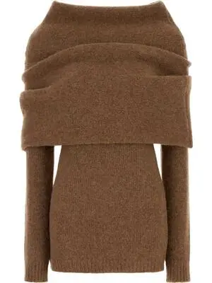 ENTIRE STUDIOS Biscuit Wool-blend Sweater - Camel