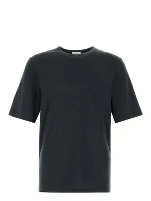 Saint Laurent Cotton T-shirt - Grey